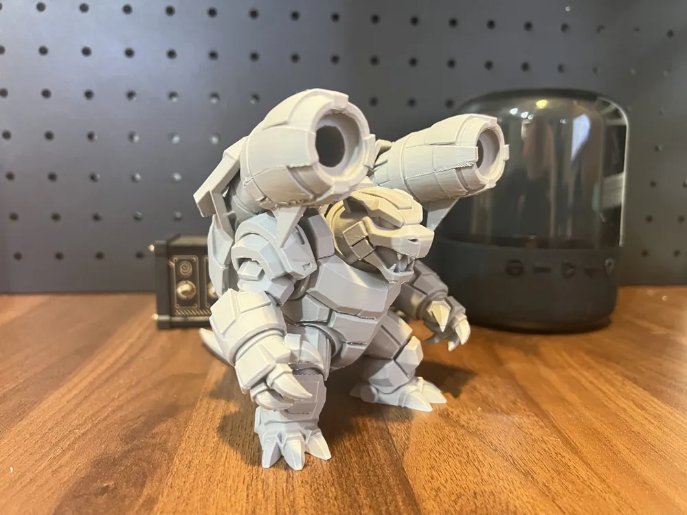 Mecha Blastoise Statue｜A Fusion of Power & Legacy by AT62 MakerWorld ...