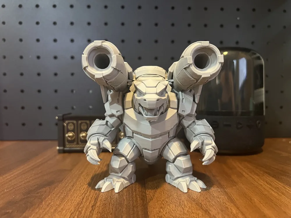 Estátua Mecha Blastoise｜Uma Fusão de Poder & Legado por AT62 MakerWorld ...