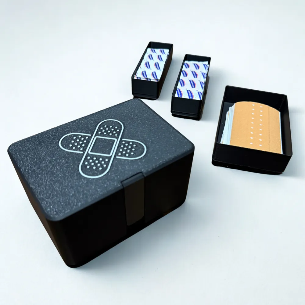 BAND AID BOX / PATCHES BOX / FIRST AID BOX by Sektor 7 Studios ...