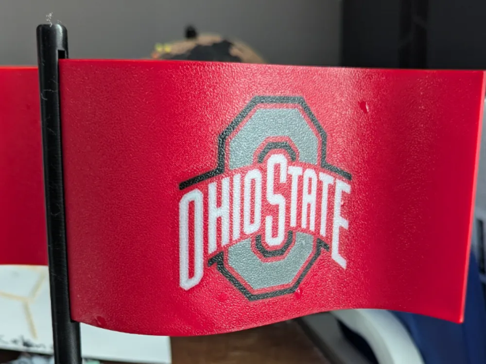 Ohio State University Flag by MCMDouglas MakerWorld: Download Free 3D ...