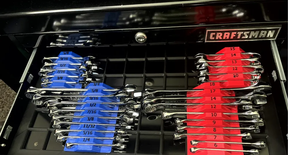 Gridfinity Husky Wrench Holders - Free 3D Print Model - MakerWorld