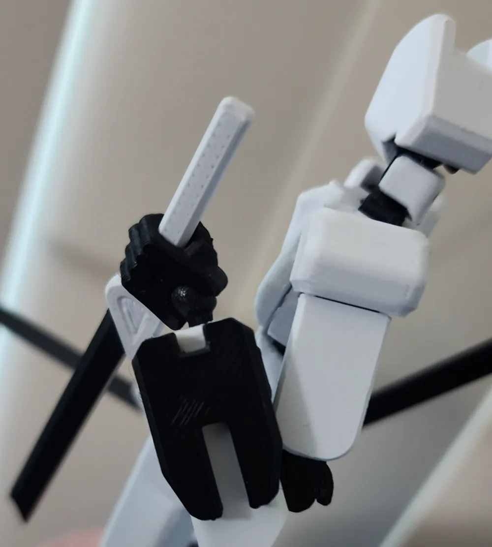 Ateles Blade + Armor Remixed by AG3D MakerWorld: Download Free 3D Models