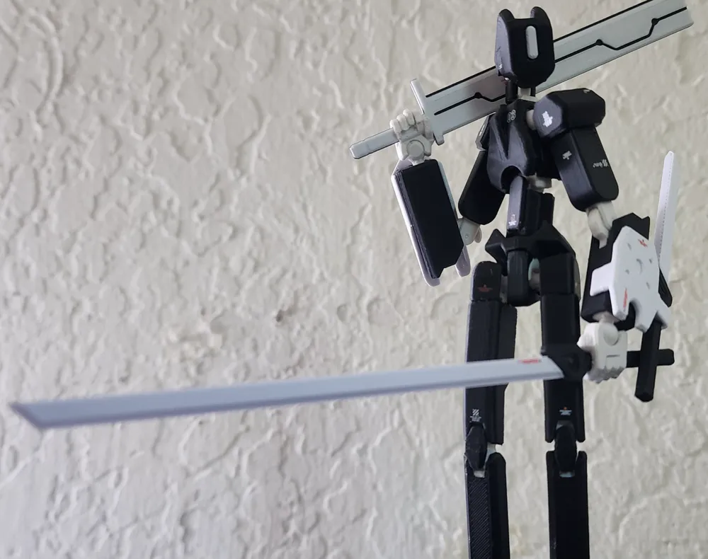 Ateles Blade + Armor - Free 3D Print Model - MakerWorld