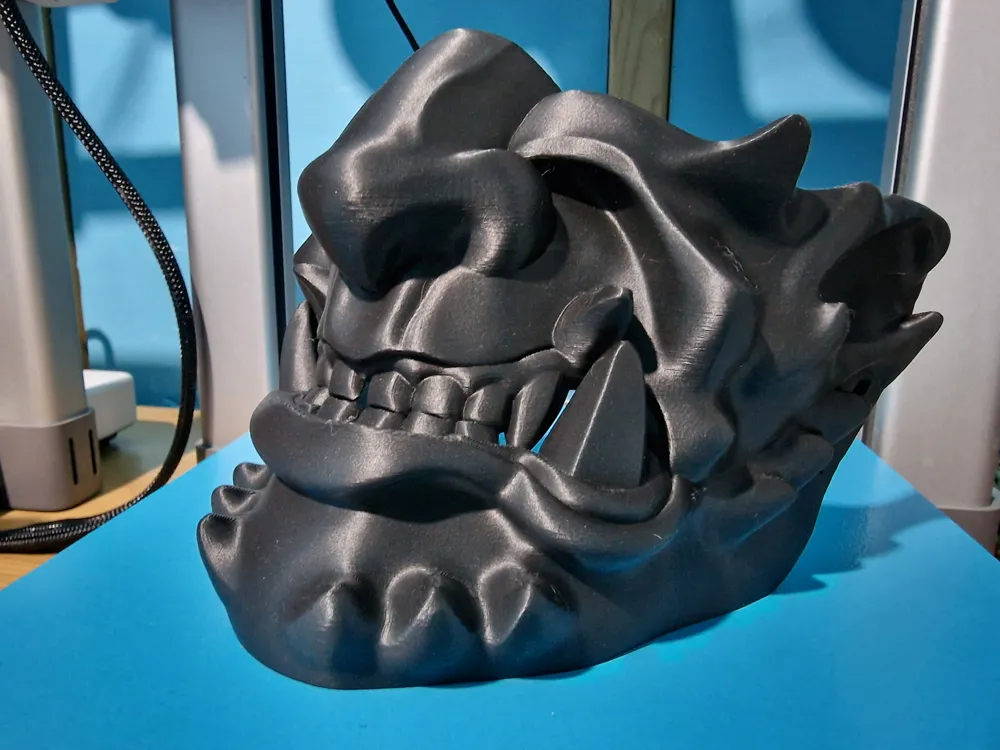 Oni Mask 14 - Free 3D Print Model - MakerWorld