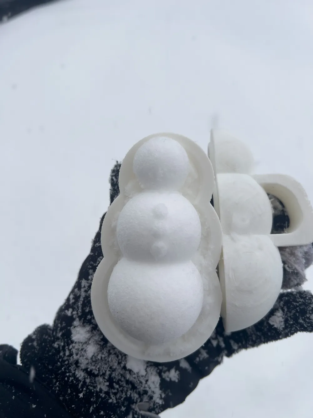 Snowman Snowball Maker - Free 3D Print Model - MakerWorld