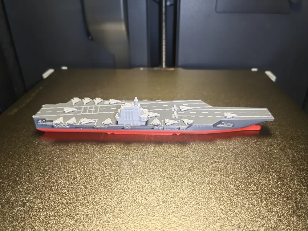 Porte-avions Fujian - Multicolore - Modèle d'Impression 3D Gratuit ...