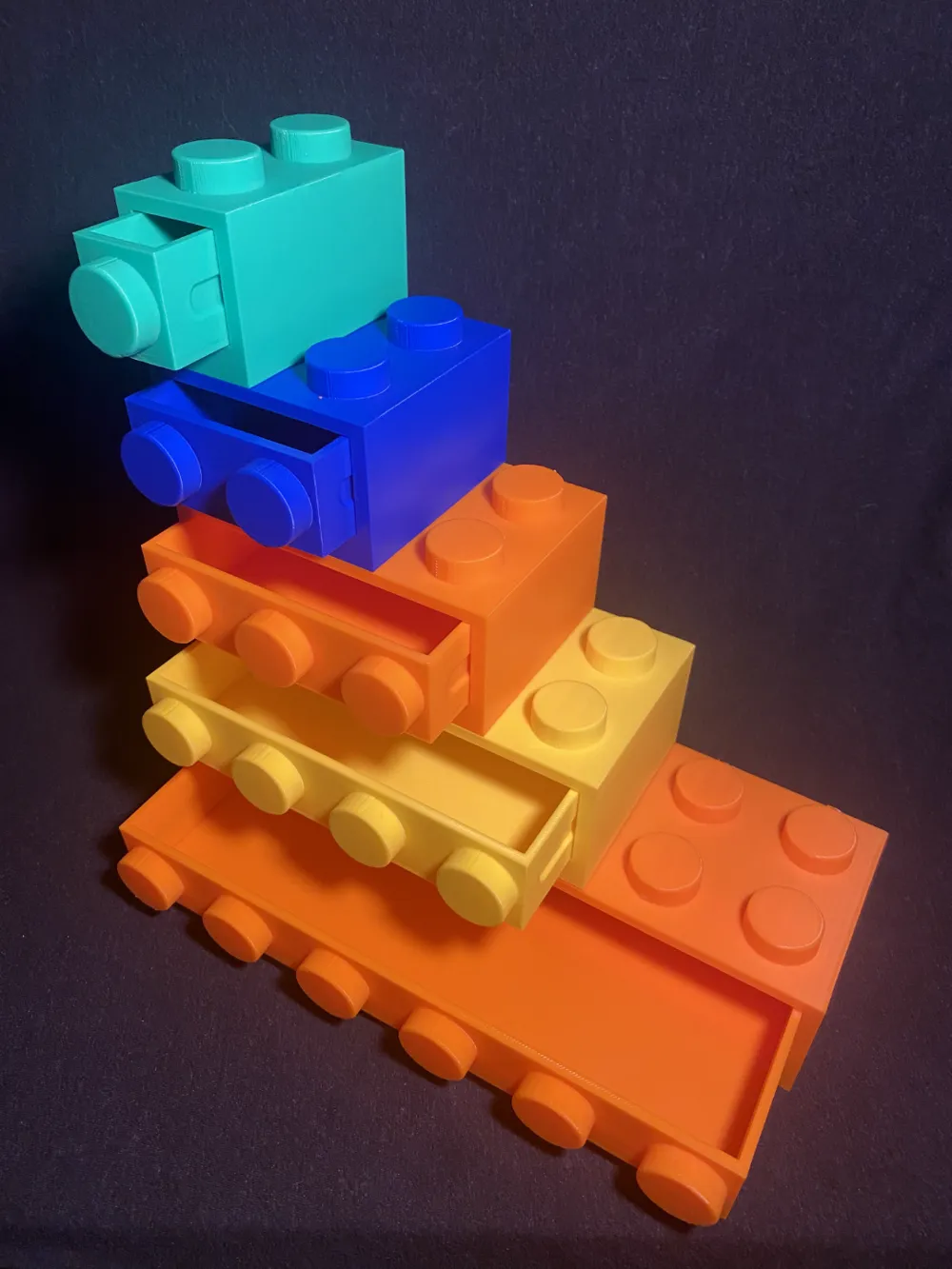 Brick Style Desktop Organization by lukeinthegarage - MakerWorld