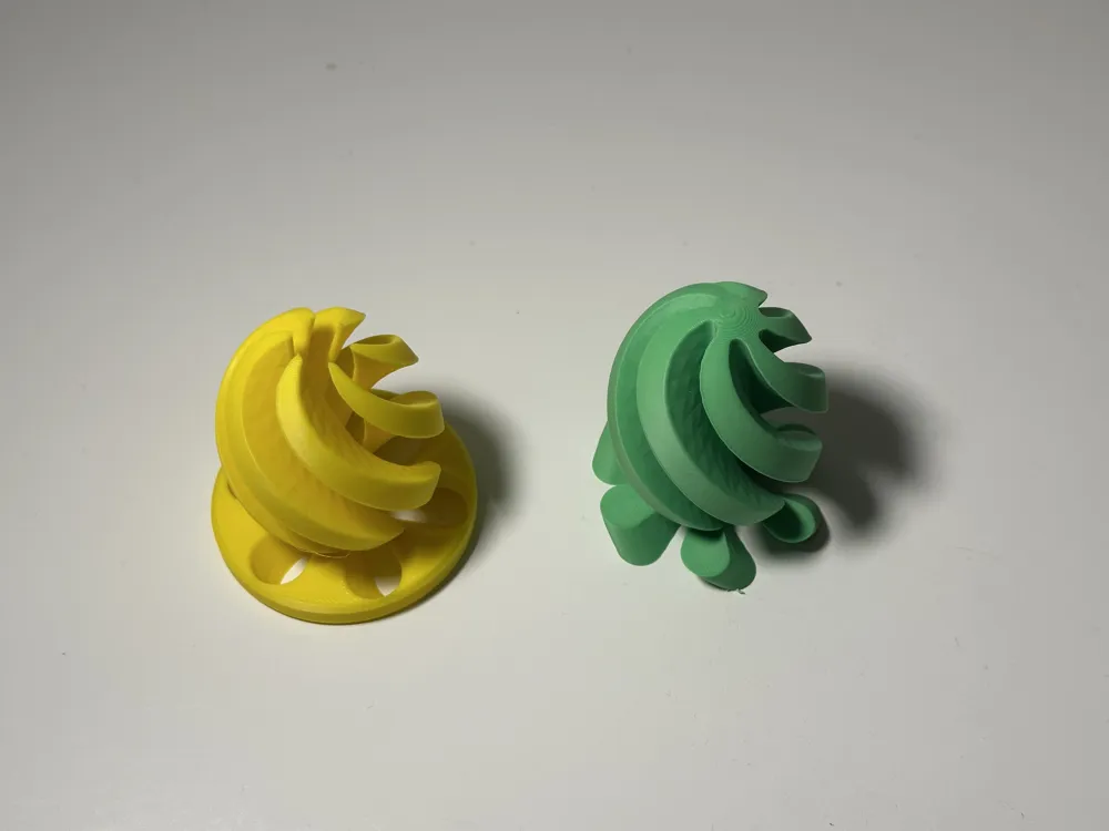 Twisted egg Spiral Easter Fidget Toy Satisfying - Free 3D Print Model ...