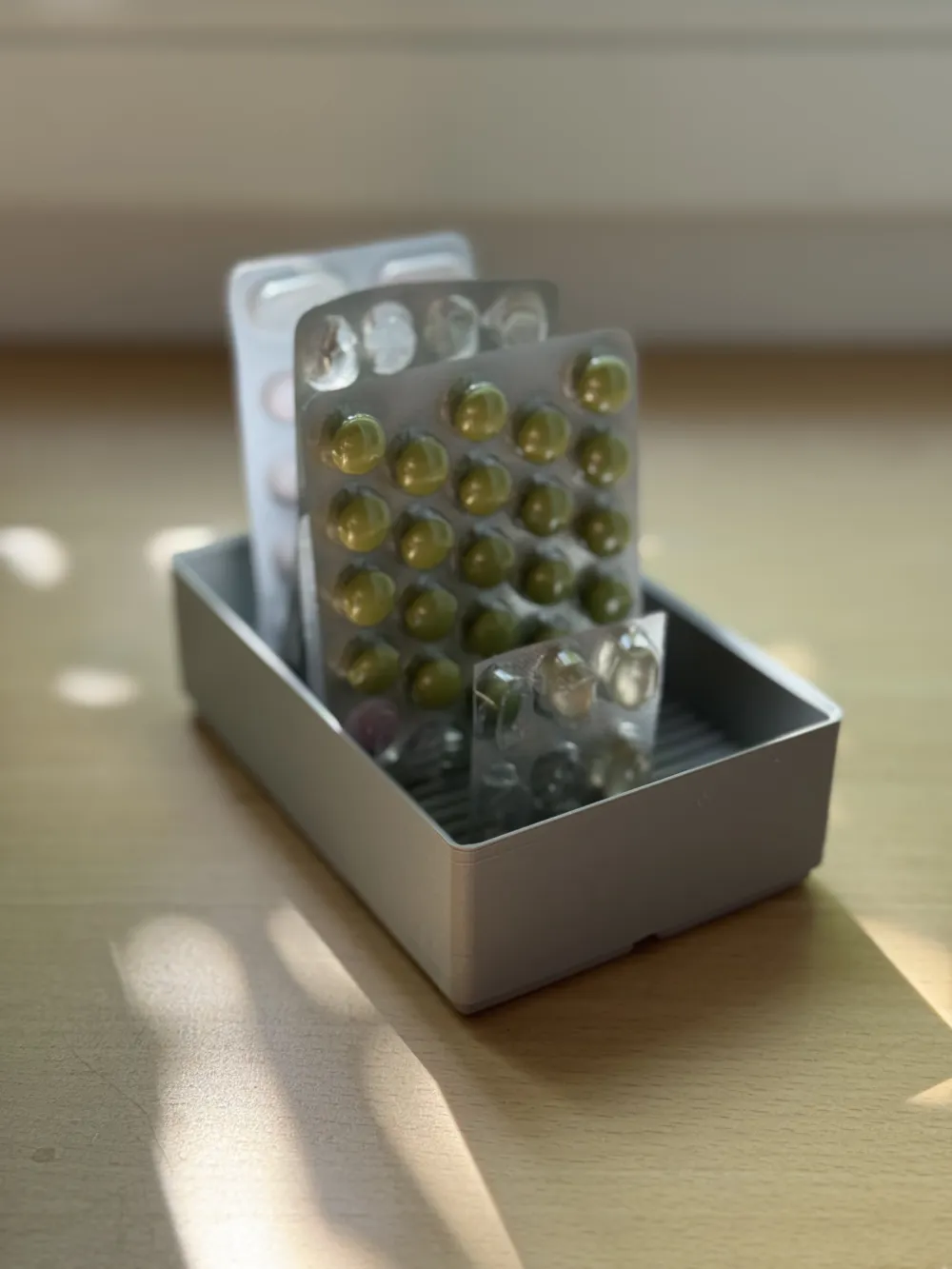 Gridfinity Pill Blister Organizer 3x2 - Free 3D Print Model - MakerWorld