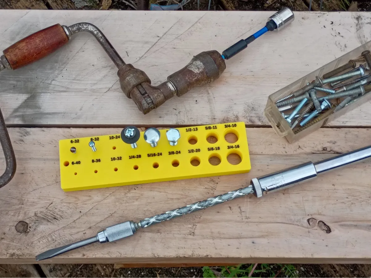 SAE Thread Gauge - Parametric - Free 3D Print Model - MakerWorld