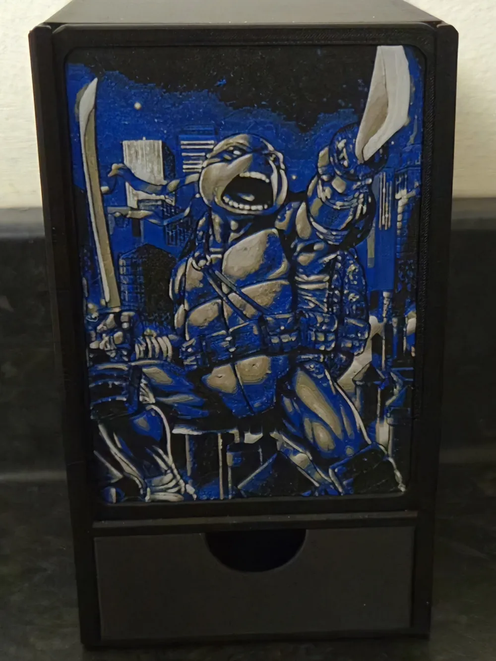 MTG Commander Deck Box inlay Leonardo HueForge - Free 3D Print Model ...
