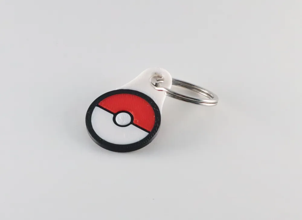 Pokeball Shopping Cart Coin Keychain Canada by NovelMatters - MakerWorld