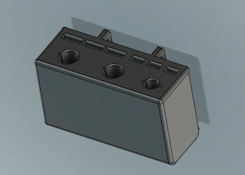 X-acto (Exacto) Knife holder for Skadis organizer - Free 3D Print Model ...