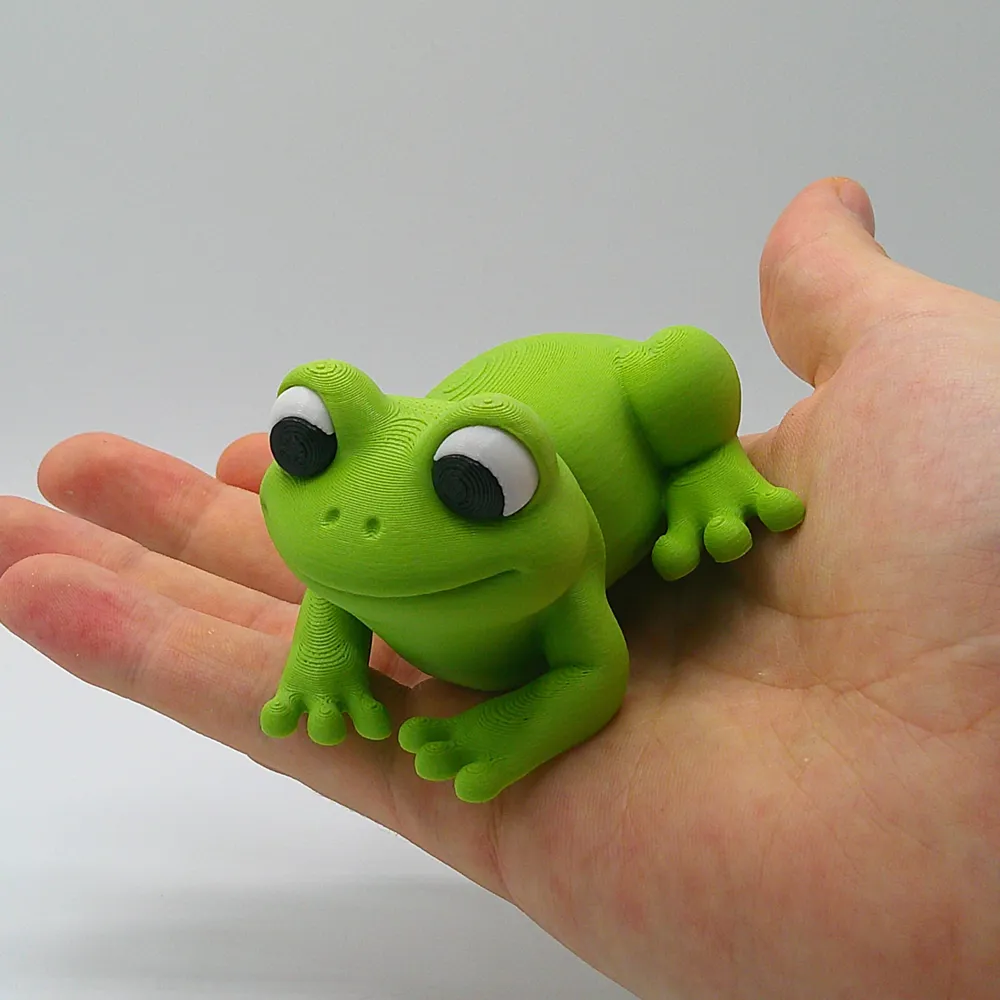 Flexi Frog (No AMS or AMS) by HoldCtrl MakerWorld: Download Free 3D Models