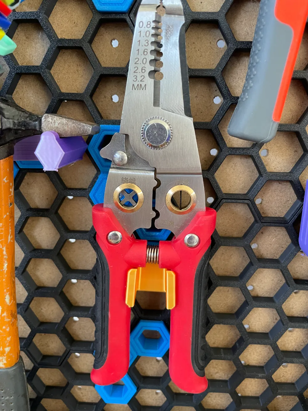 HSW Wire Stripper Holder Remixed by col4444 - MakerWorld