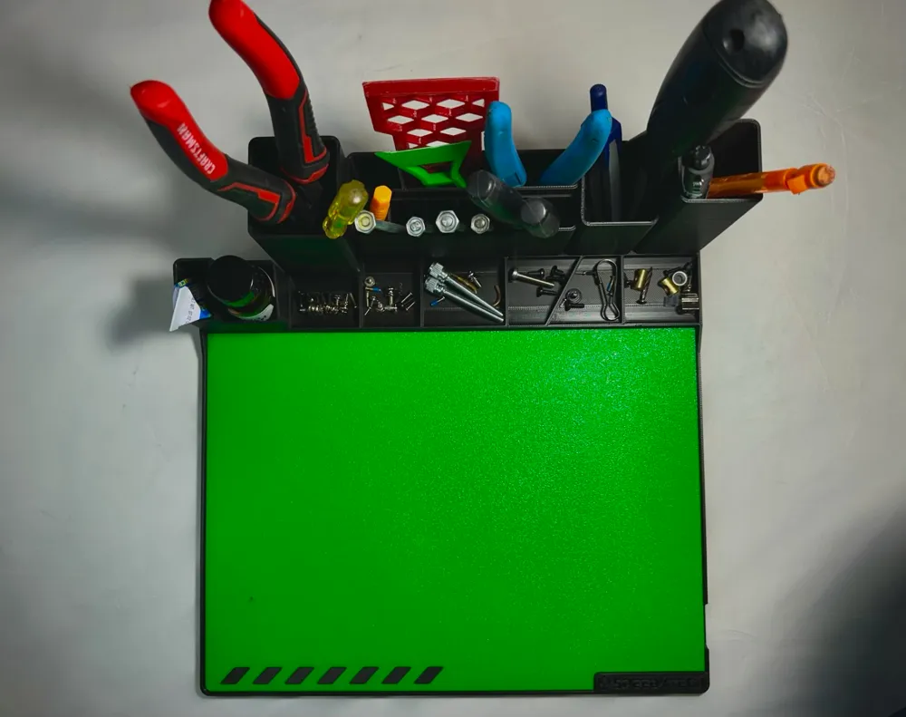 V2 Tool & Tech Mat (with removable tray insert) - Free 3D Print Model ...