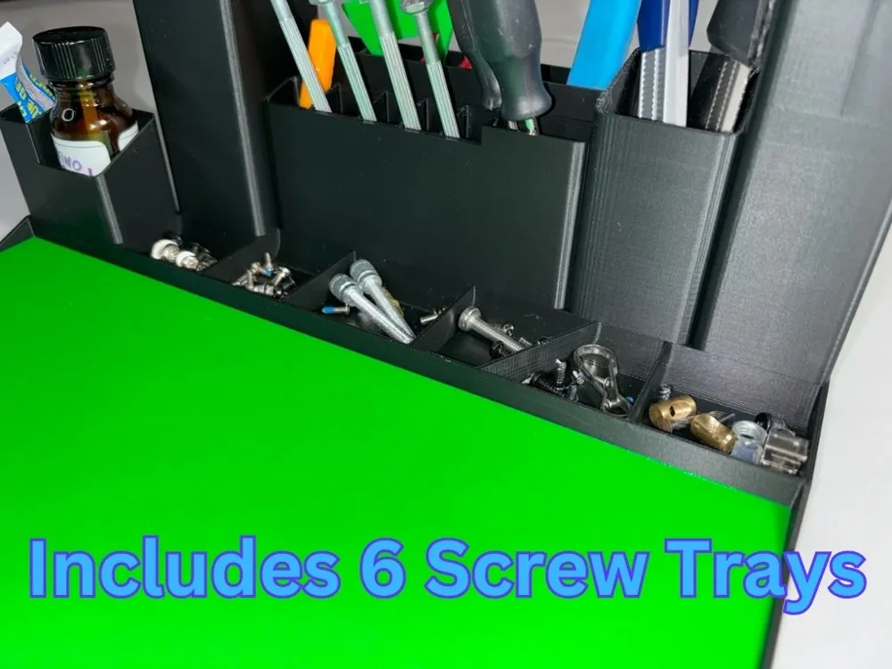 V2 Tool & Tech Mat (with removable tray insert) by Speedy 3D MakerWorld ...