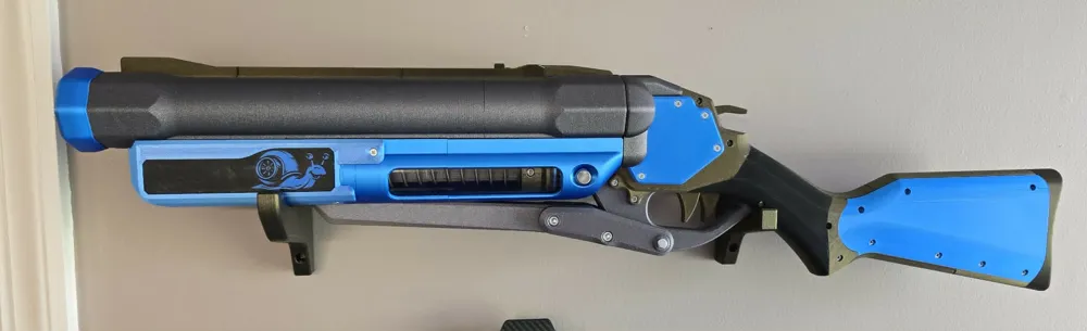 Stagecoach Blaster Wall mount - Free 3D Print Model - MakerWorld