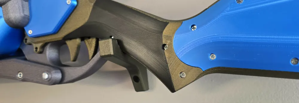 Stagecoach Blaster Wall mount - Free 3D Print Model - MakerWorld