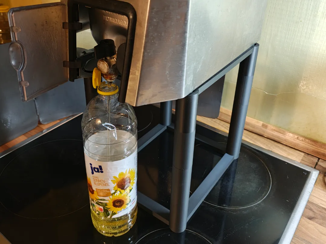 Support d'évacuation d'huile pour friteuse DELONGHI PremiumFry - Modèle ...