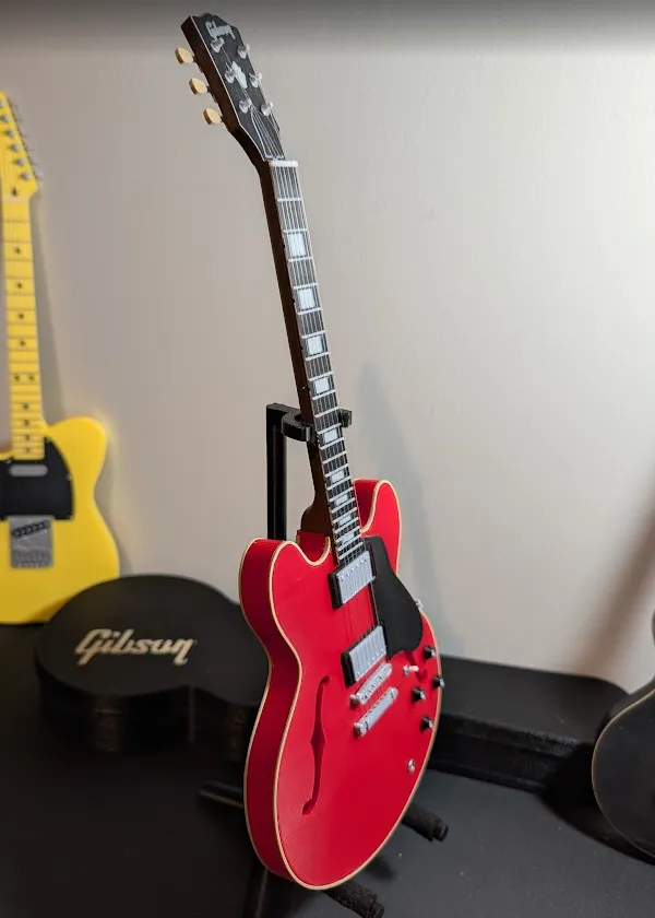 Gibson ES335 guitar model - Free 3D Print Model - MakerWorld