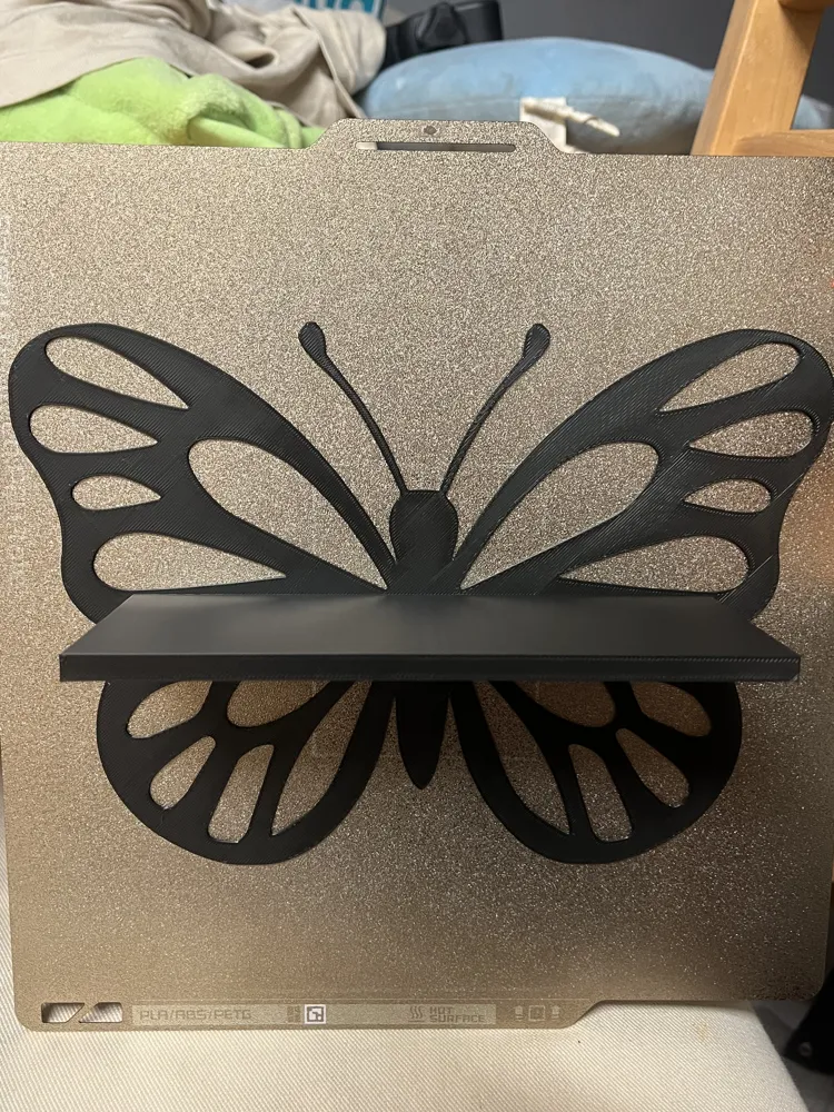 butterfly shelf - Free 3D Print Model - MakerWorld