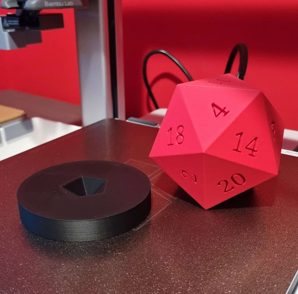 Dado D20 by MVM_3DESIGN MakerWorld: Download Free 3D Models