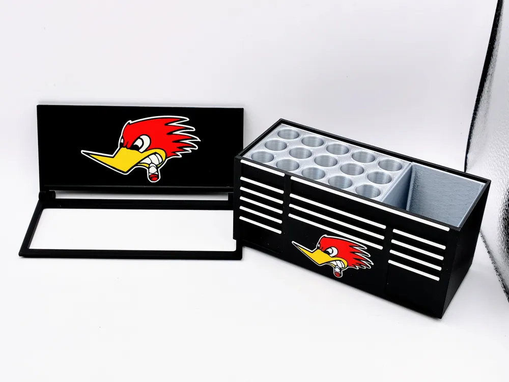 Lid - Clay Smith desk toolbox organizer pen holder by Mrtk1970 ...