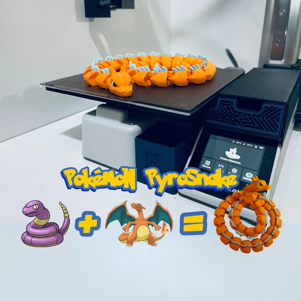 dracaufeu serpent pokemon PyroSerpent by PRINT_ON_DEMAND - MakerWorld