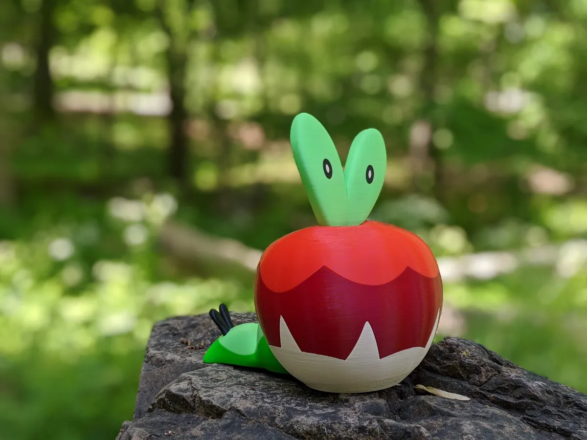 Applin (Pokemon) multicolour by 3DPrintDogs MakerWorld: Download Free ...