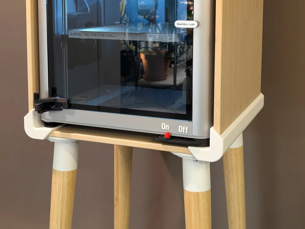 Bamboo Display Shelf for BambuLab P1/P2/X1 - Free 3D Print Model ...