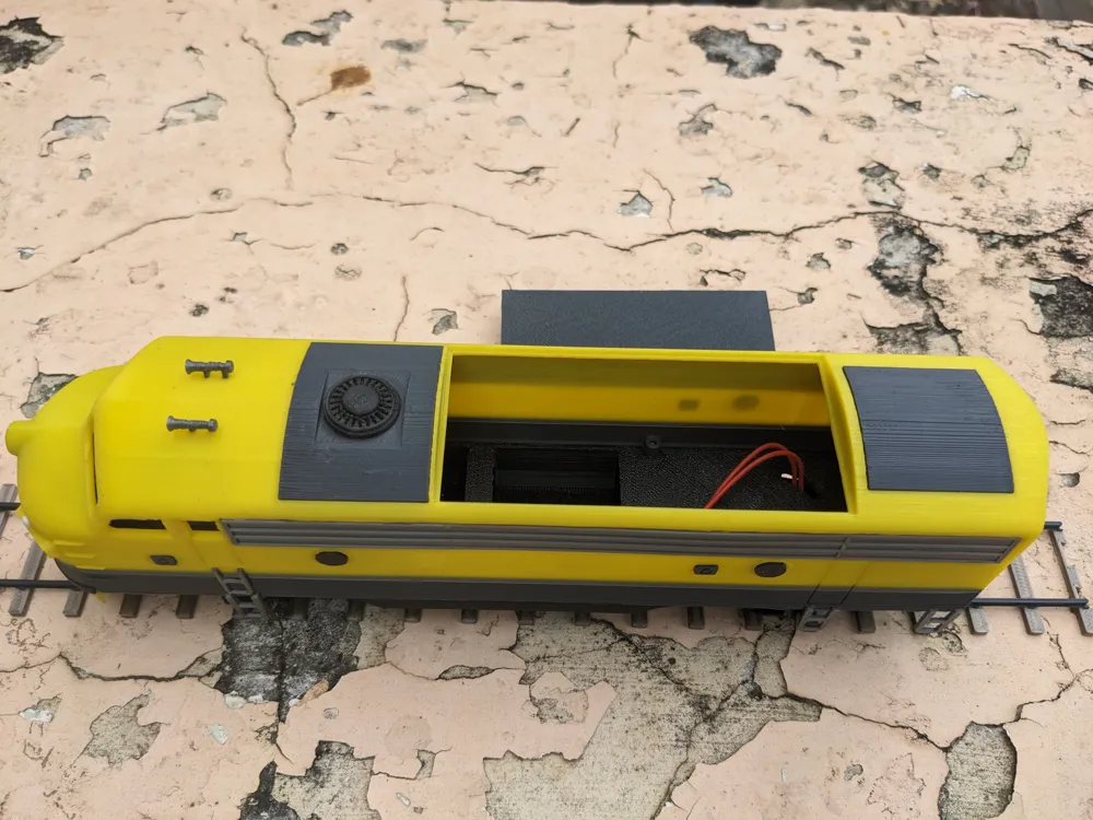 F7 Locomotive - Dragon Railway by RamBros MakerWorld: Download Free 3D ...