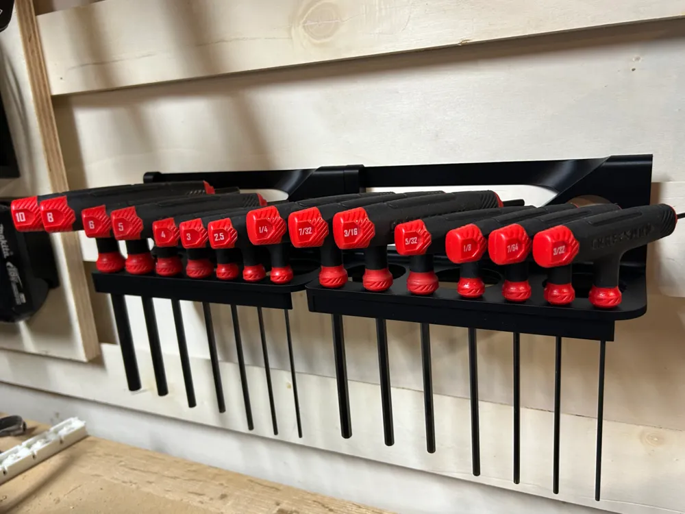 Llave Allen de mango en T con Listón Francés (Métrica e Inglesa ...