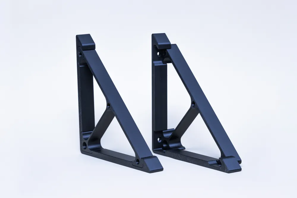 Very stable shelf bracket V2 hidden screws by AyKayORG MakerWorld ...