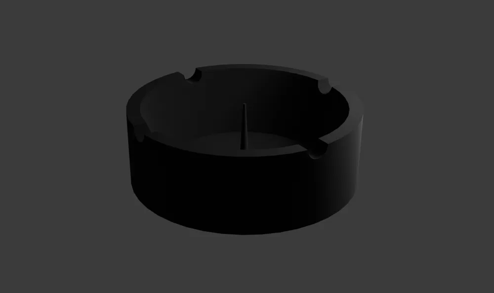 Ash Tray with Bowl Clearer V2 by F.E. Designs MakerWorld: Download Free ...