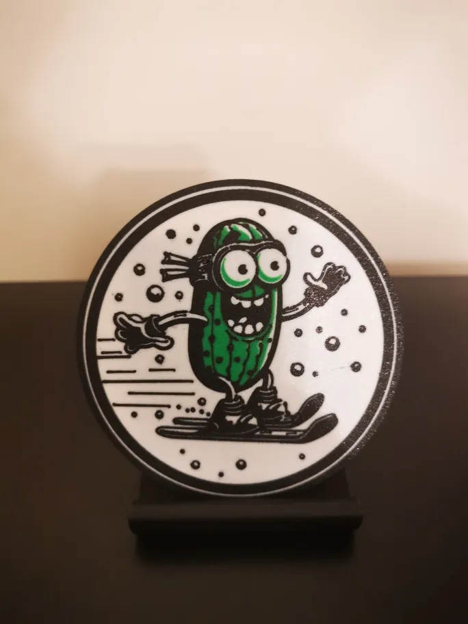 Pickles downhill ski racing by netfire MakerWorld: Download Free 3D Models