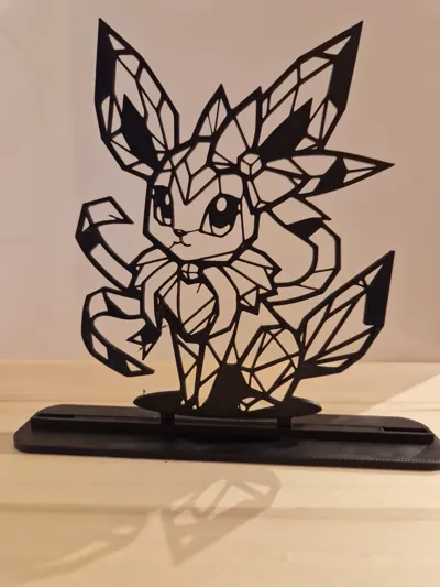 Geometric Low Poly Flareon by PhaseworksCA - MakerWorld