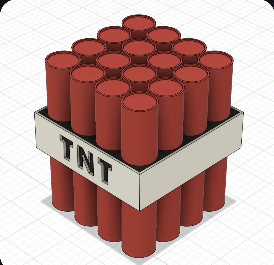 TNT Minecraft by sodoecho - MakerWorld