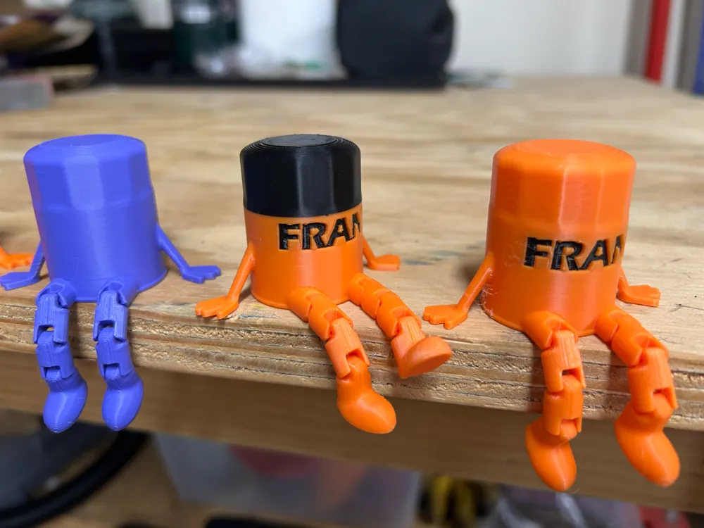 Oil Filter Buddy - Articulated Legs Fidget by HumbleBee MakerWorld ...