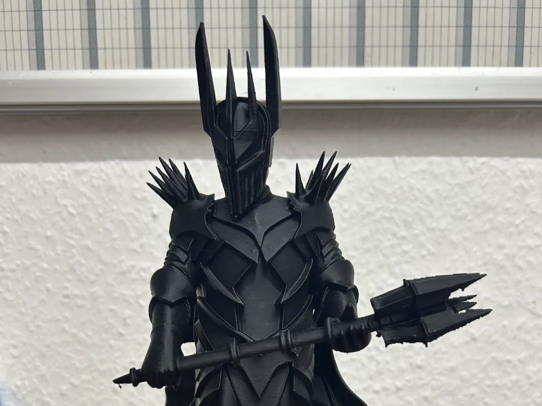 Lord of the Rings Sauron - 24cm height with base - Free 3D Print Model ...