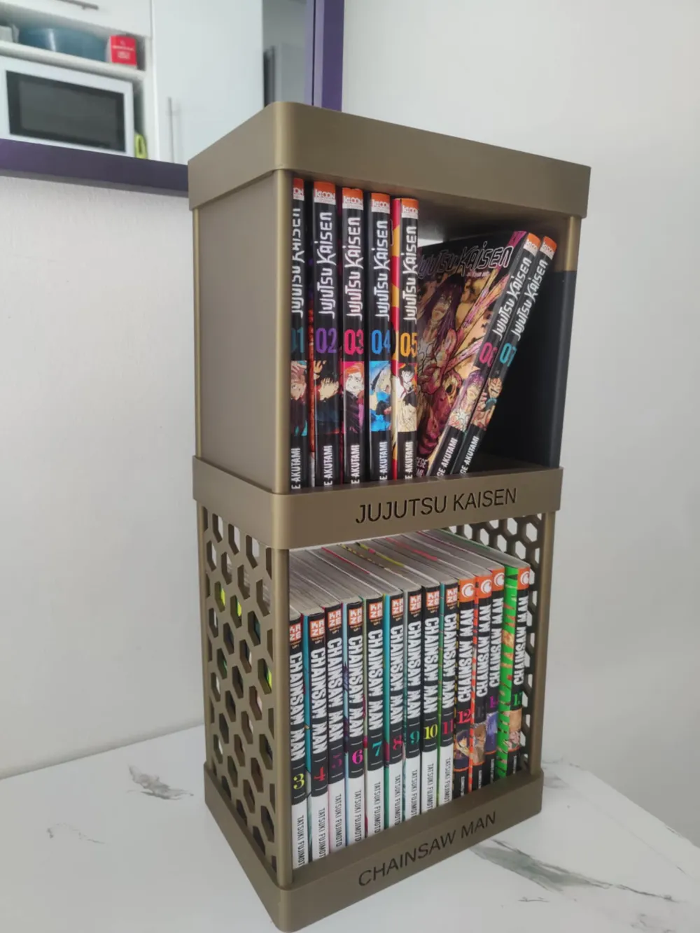 Modular book shelf - Free 3D Print Model - MakerWorld