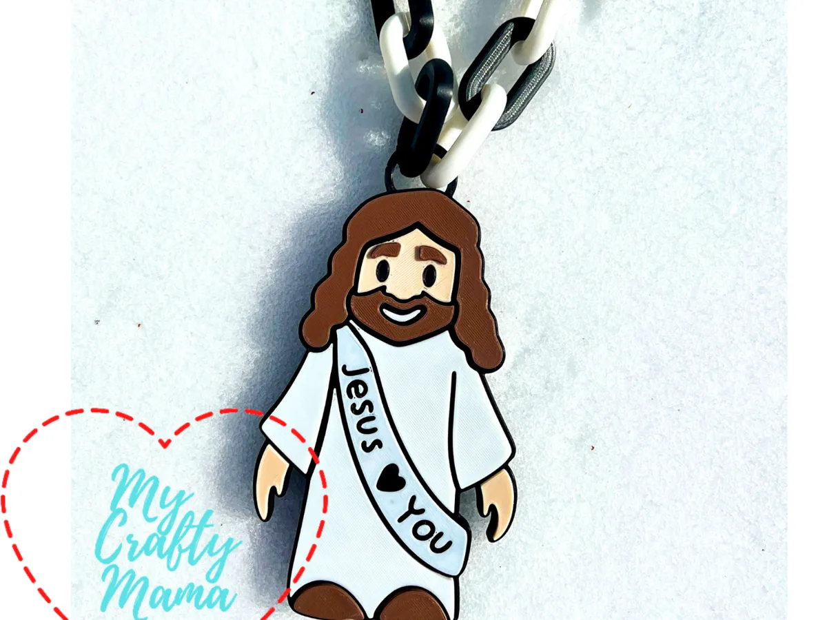 Jesus Hype Chain - Free 3D Print Model - MakerWorld