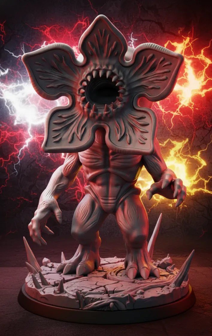 Demogorgon – Detailed Figure for 3D Printing - Free 3D Print Model ...