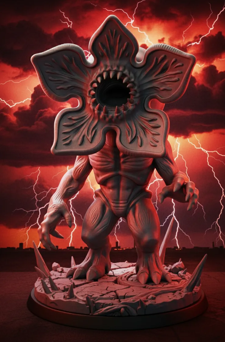 Demogorgon – Detailed Figure for 3D Printing - Free 3D Print Model ...