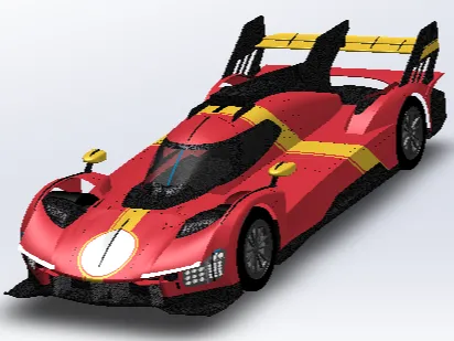 Ferrari 499p - Free 3D Print Model - MakerWorld