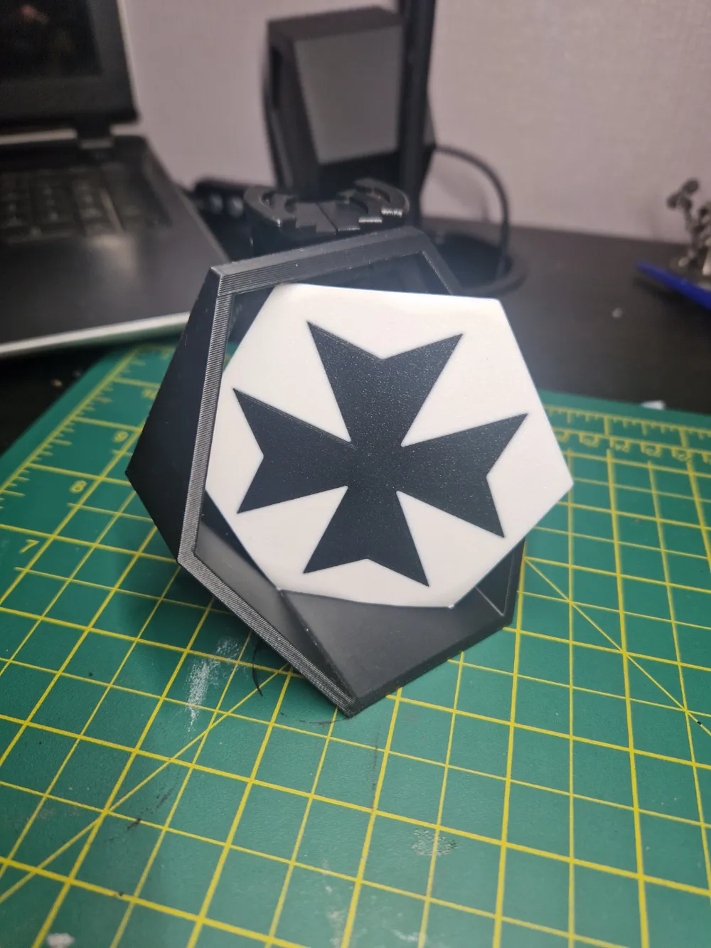 black templar display warhammer 40k by MagicalMan - MakerWorld