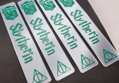 Harry Potter House Bookmarks 2 Color by Triple G Workshop - MakerWorld
