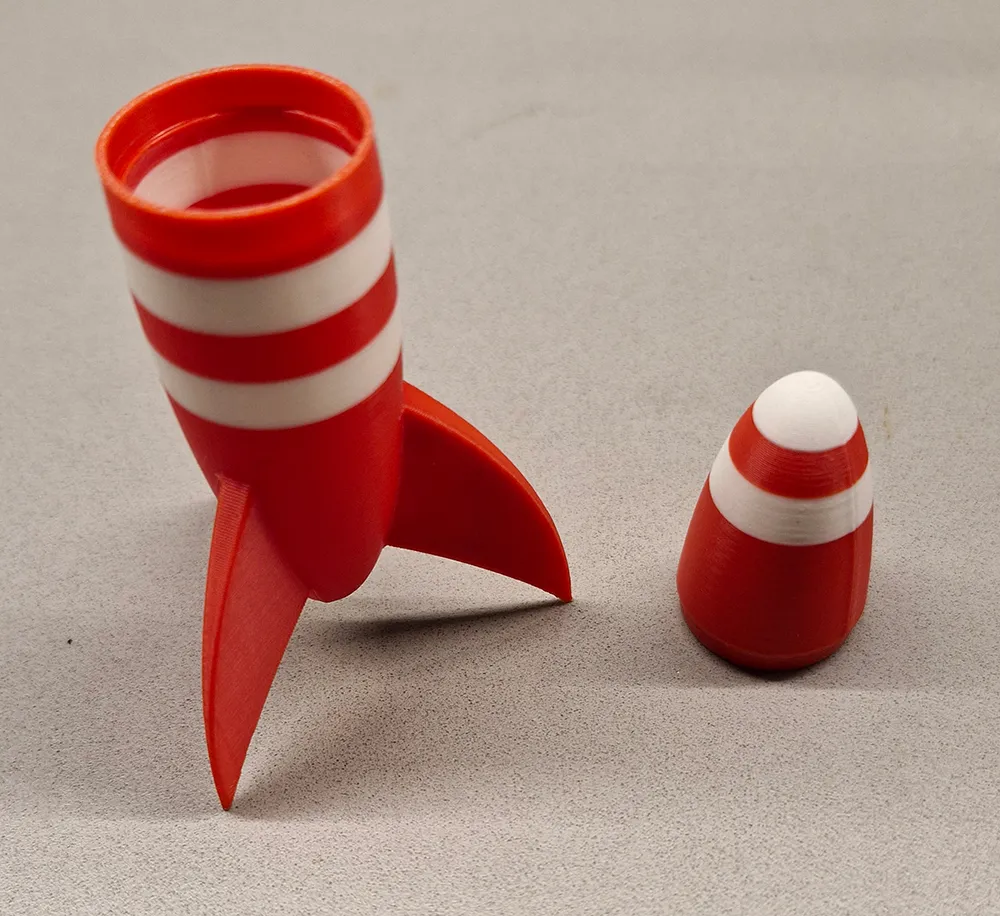 Mini rocket by Raincheck - MakerWorld