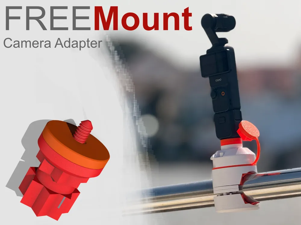 FREEMount Camera Adapter (RAILBLAZA kompatible) by INFINITY DESIGN ...