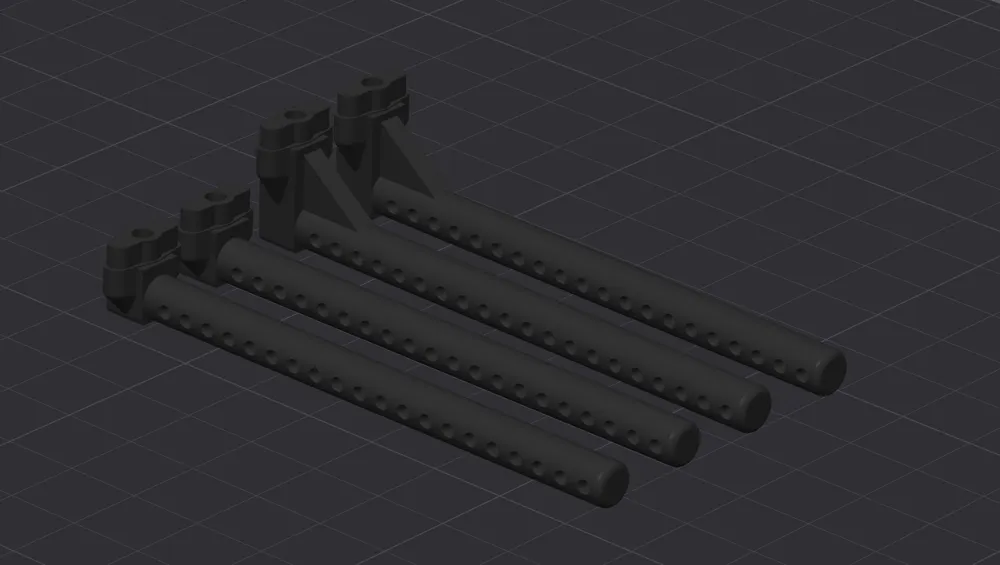 Tamiya TT02 Body Posts Remixed by Printagucci MakerWorld: Download Free ...